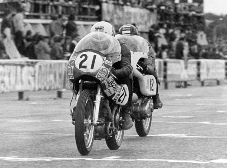 Mick Grant (Lee Commando) battling against Peter Butler (Seeley framed ...
