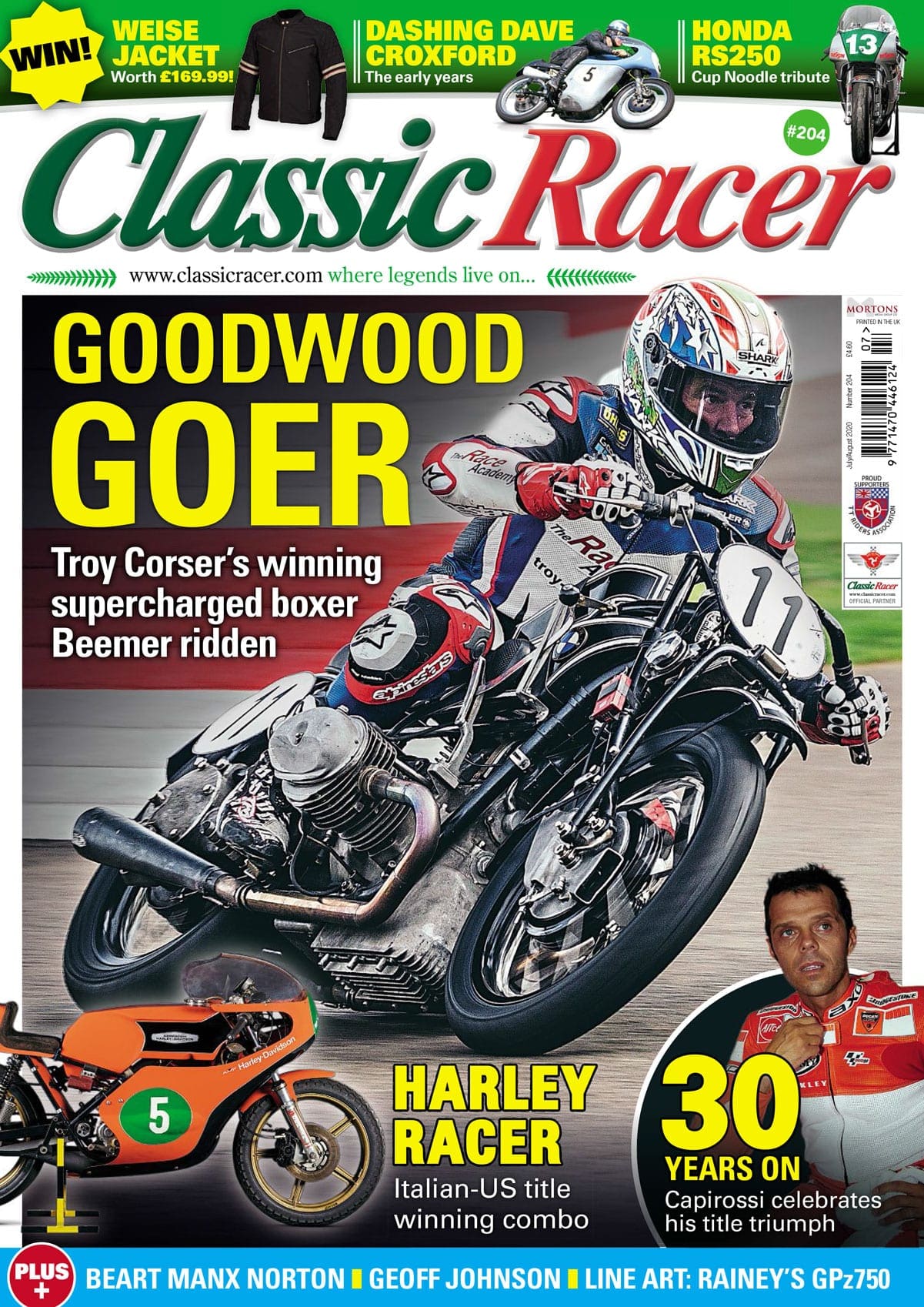 Inside the July/August edition of Classic Racer | Classic Racer Magazine