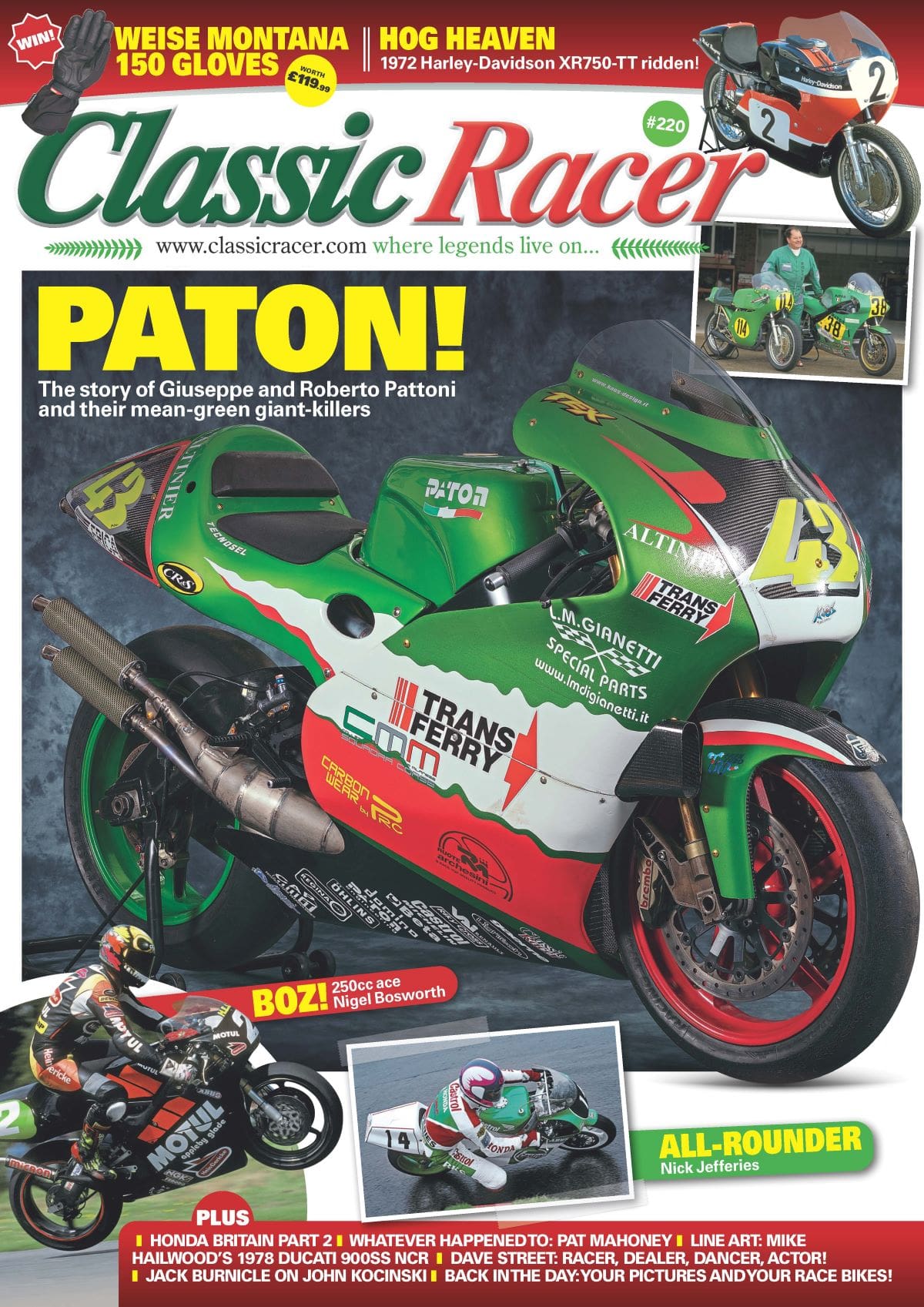 March/April Issue | Classic Racer Magazine
