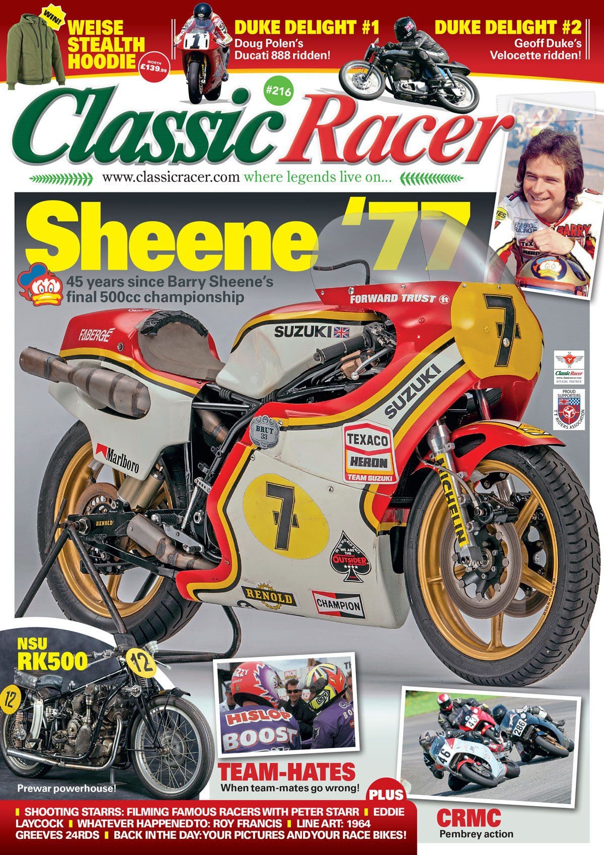 Preview: July/August issue of Classic Racer magazine | Classic Racer ...