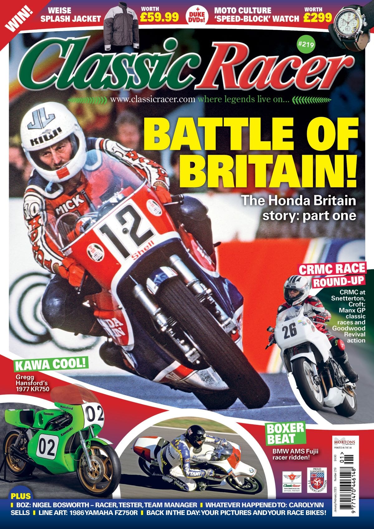 January/February Issue | Classic Racer Magazine